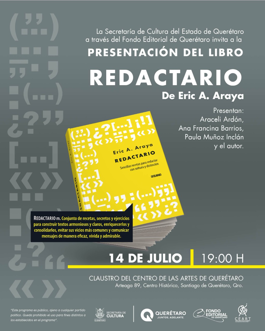 Bienvenidos - Eric A. Araya